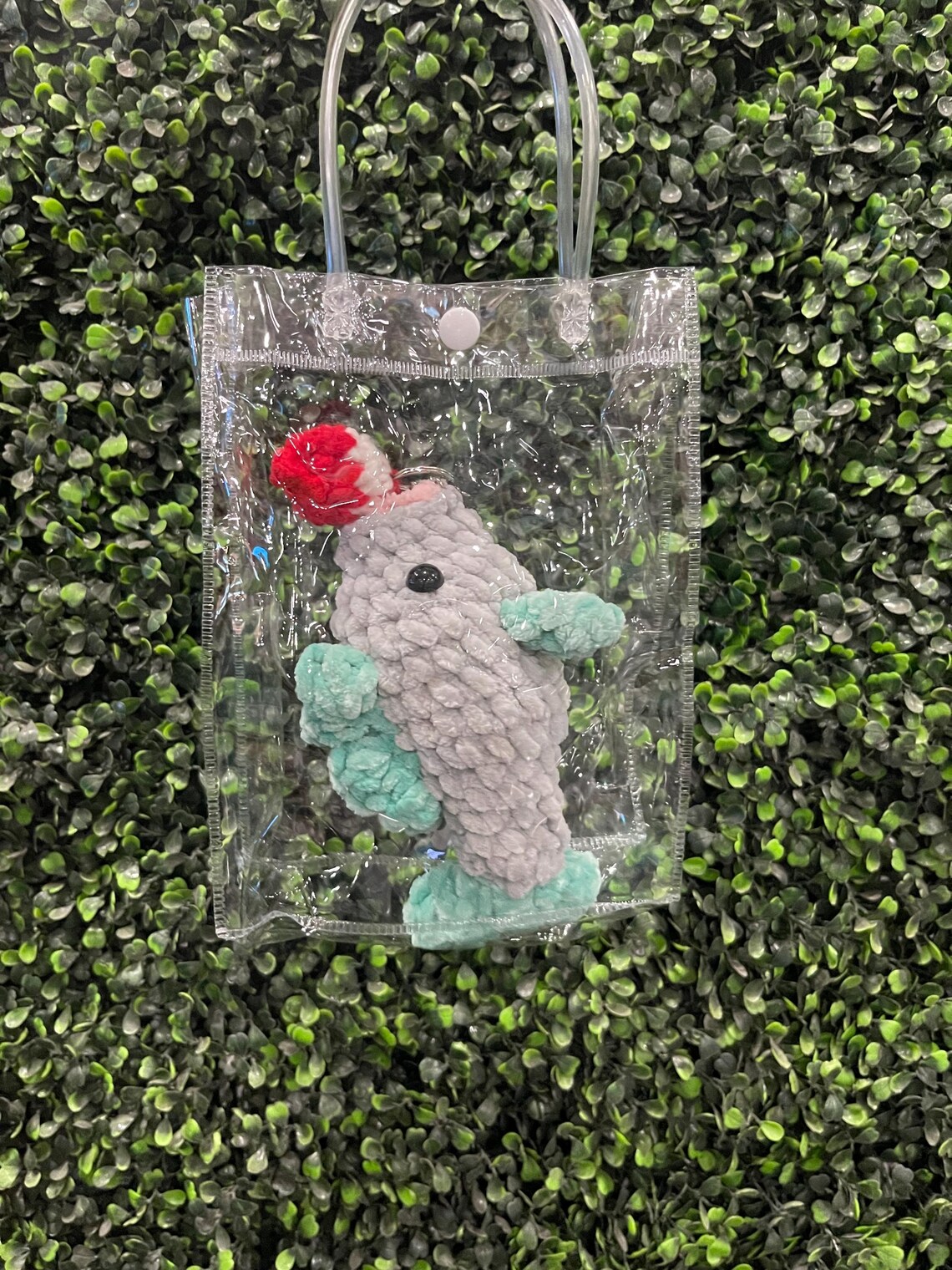 Crochet Bass and Bobber Keychain! Crochet Handmade Fish| Largemouth ...