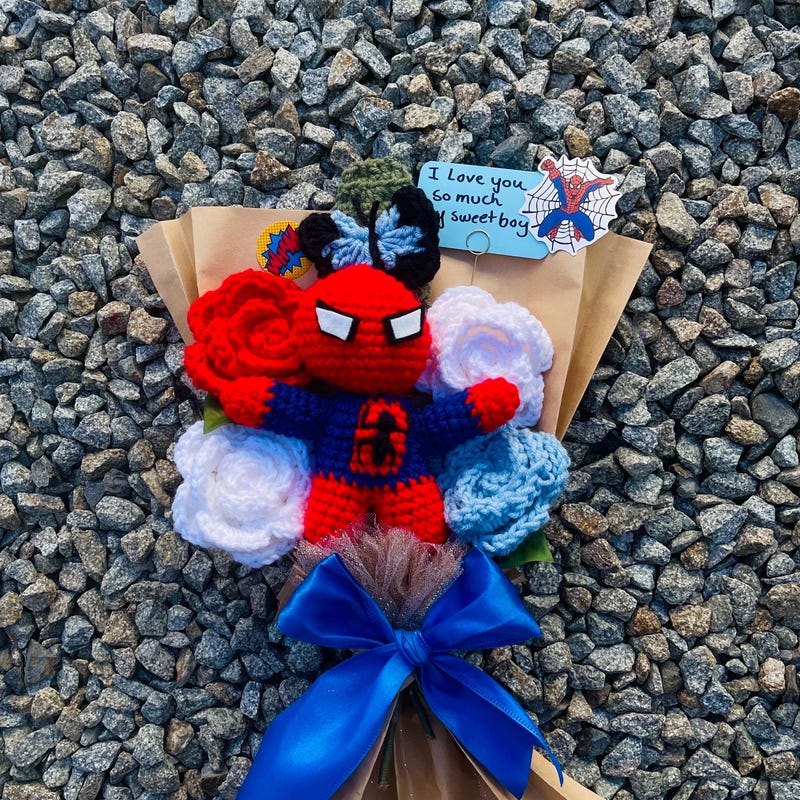 Spiderman Bouquet - Etsy