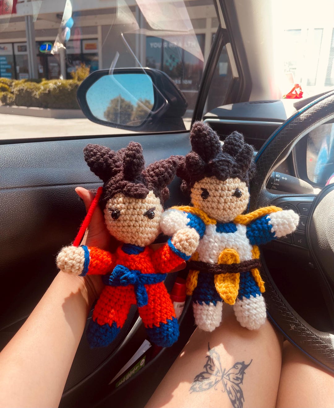 Dragon Ball Z| Goku Super Saiyan God| Goku Crochet Bouquet| Magna ...