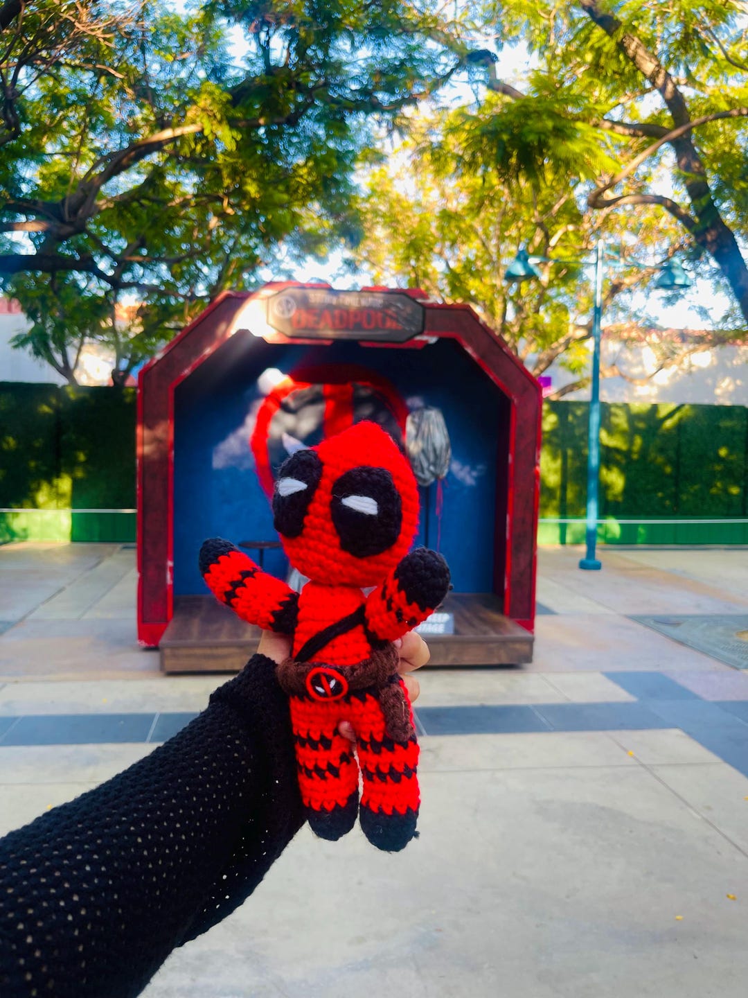Marvel Studios Deadpool| Handmade Crochet Deadpool Plushie Box ...