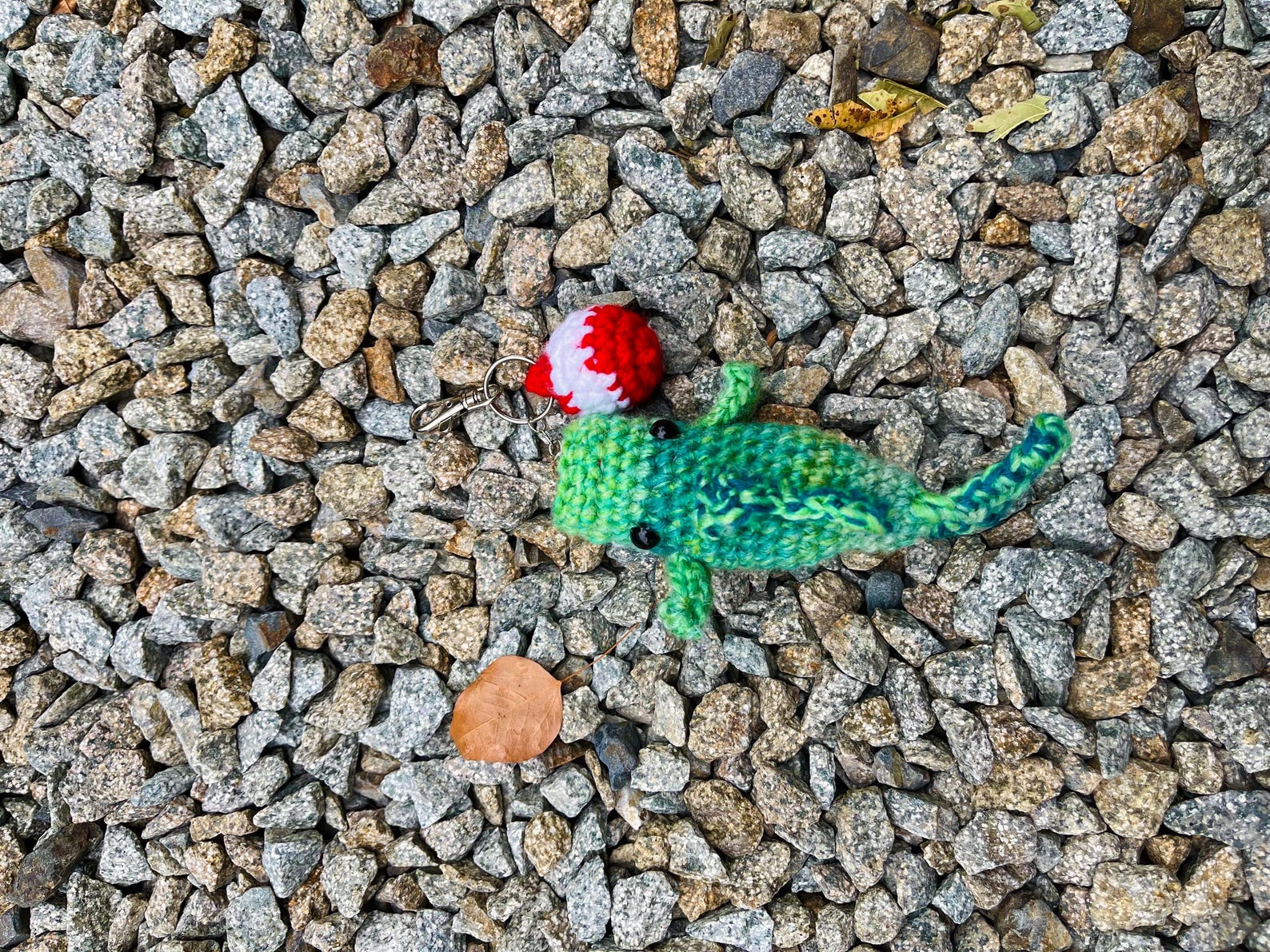 Crochet Bass and Bobber Keychain! Crochet Handmade Fish| Largemouth ...
