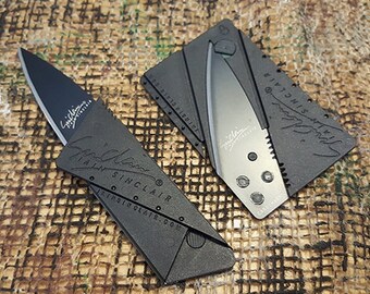 Credit Card Knife - Etsy