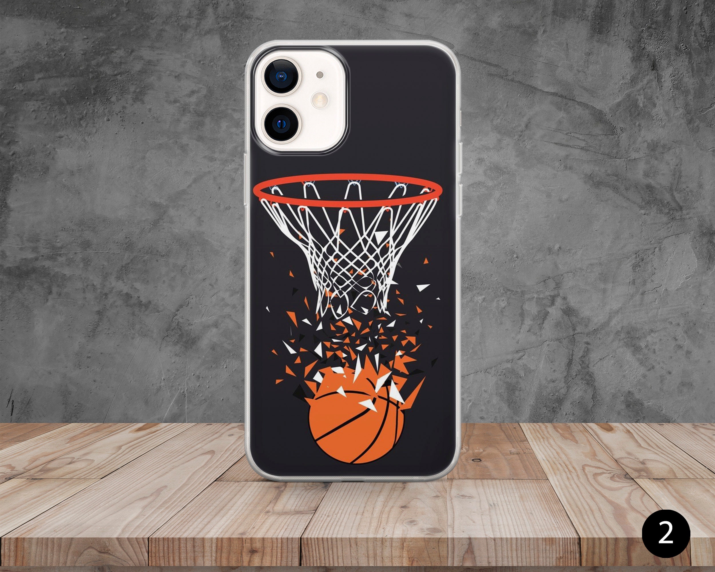 3D Basketball Phone Case Sport, Basketball Cover for iPhone 15, 14, 12 ...