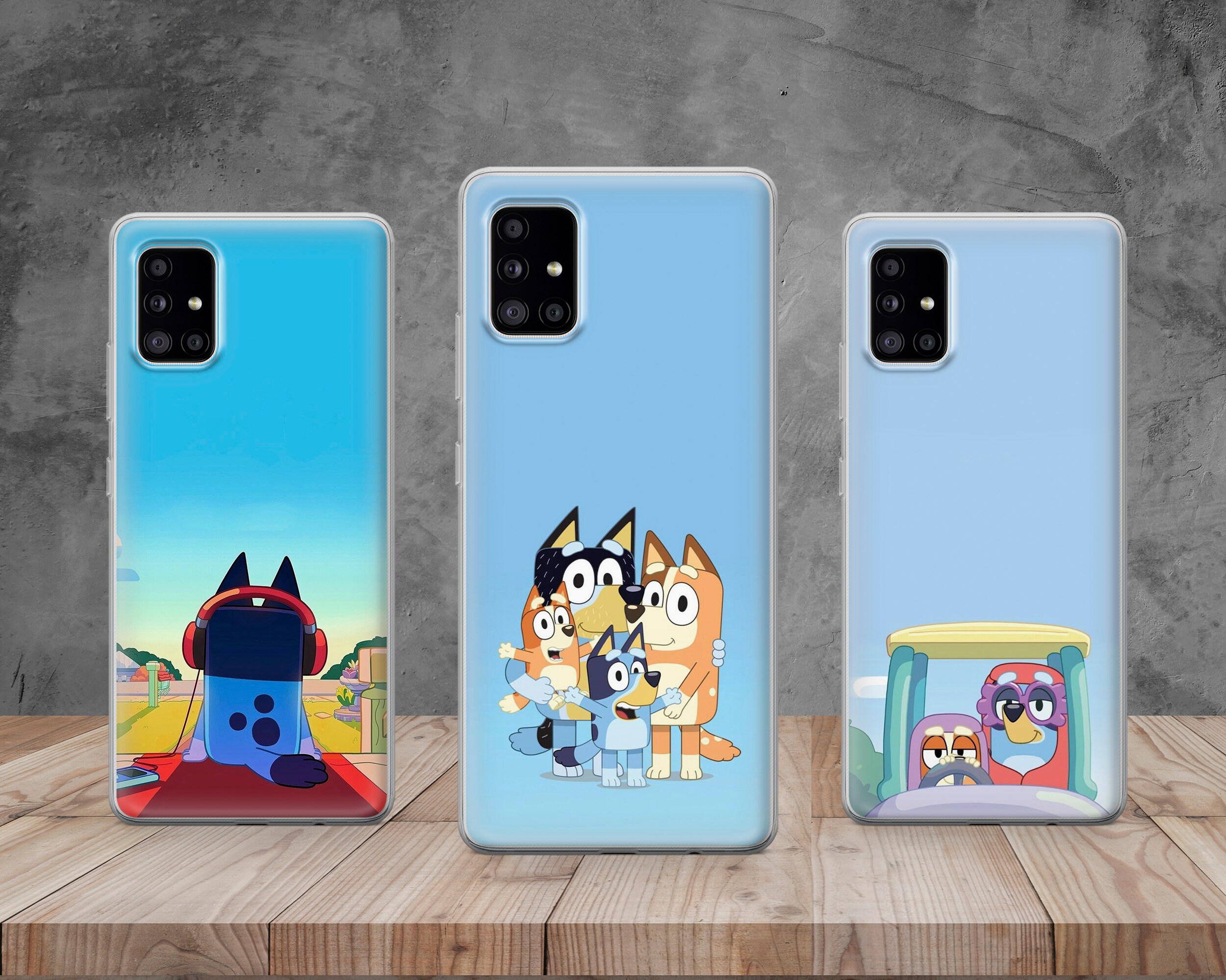 Kids Cartoon Inspired Phone Case, Animated Dog Cover for iPhone 15, 14 ...
