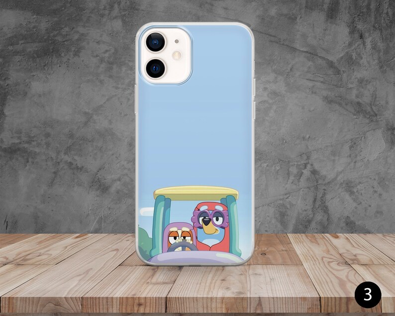 Kids Cartoon Inspired Phone Case, Animated Dog Cover for iPhone 15, 14 ...