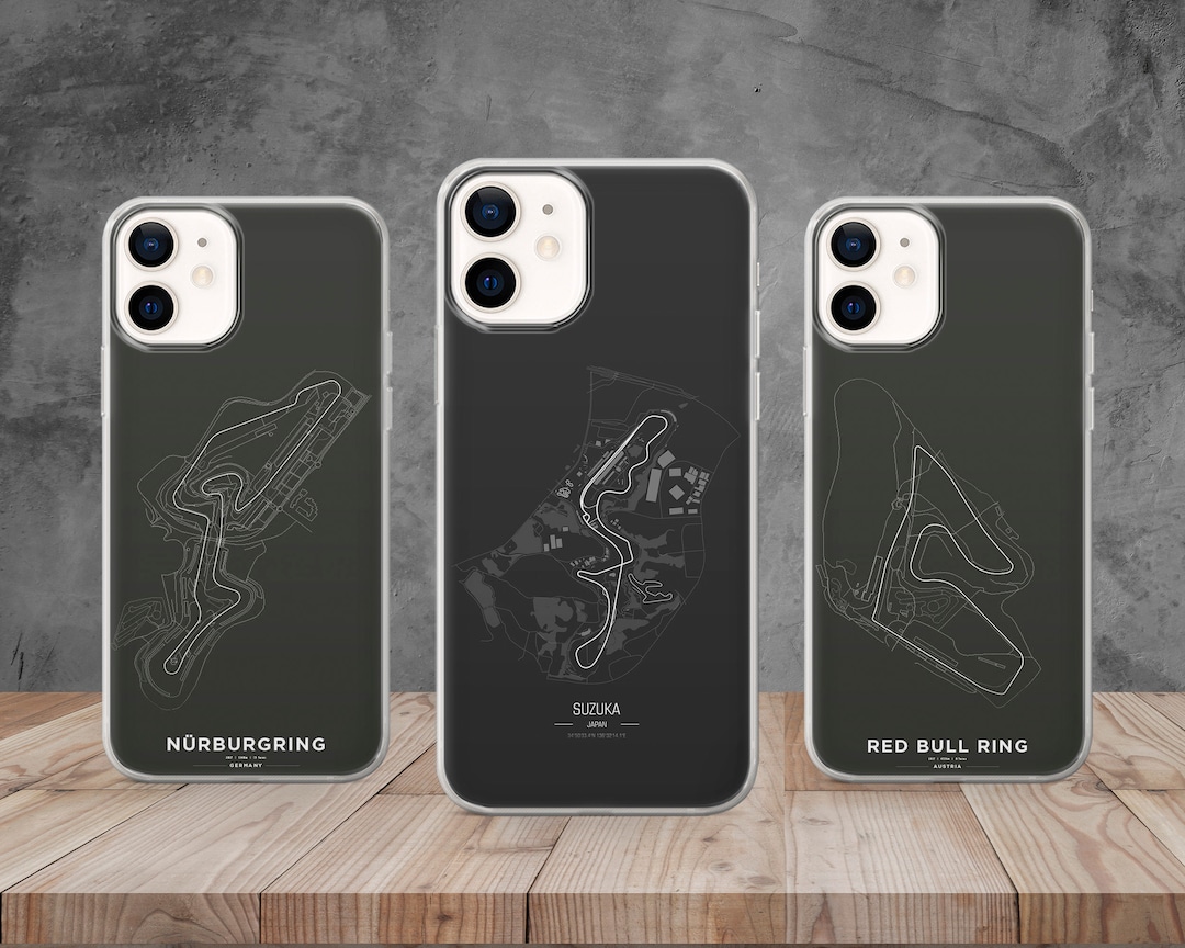 Formula 1 Phone Case Formula 1 Track Cover for iPhone 15, 14, 12, 11 ...