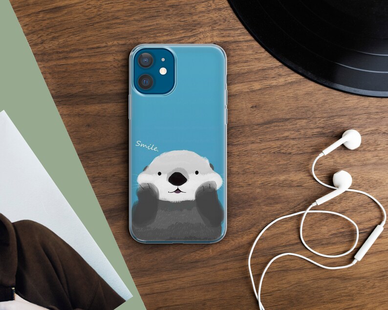 Significant Otter Sea Phone Case Adorable Cute Cover for iPhone 14, 12 ...