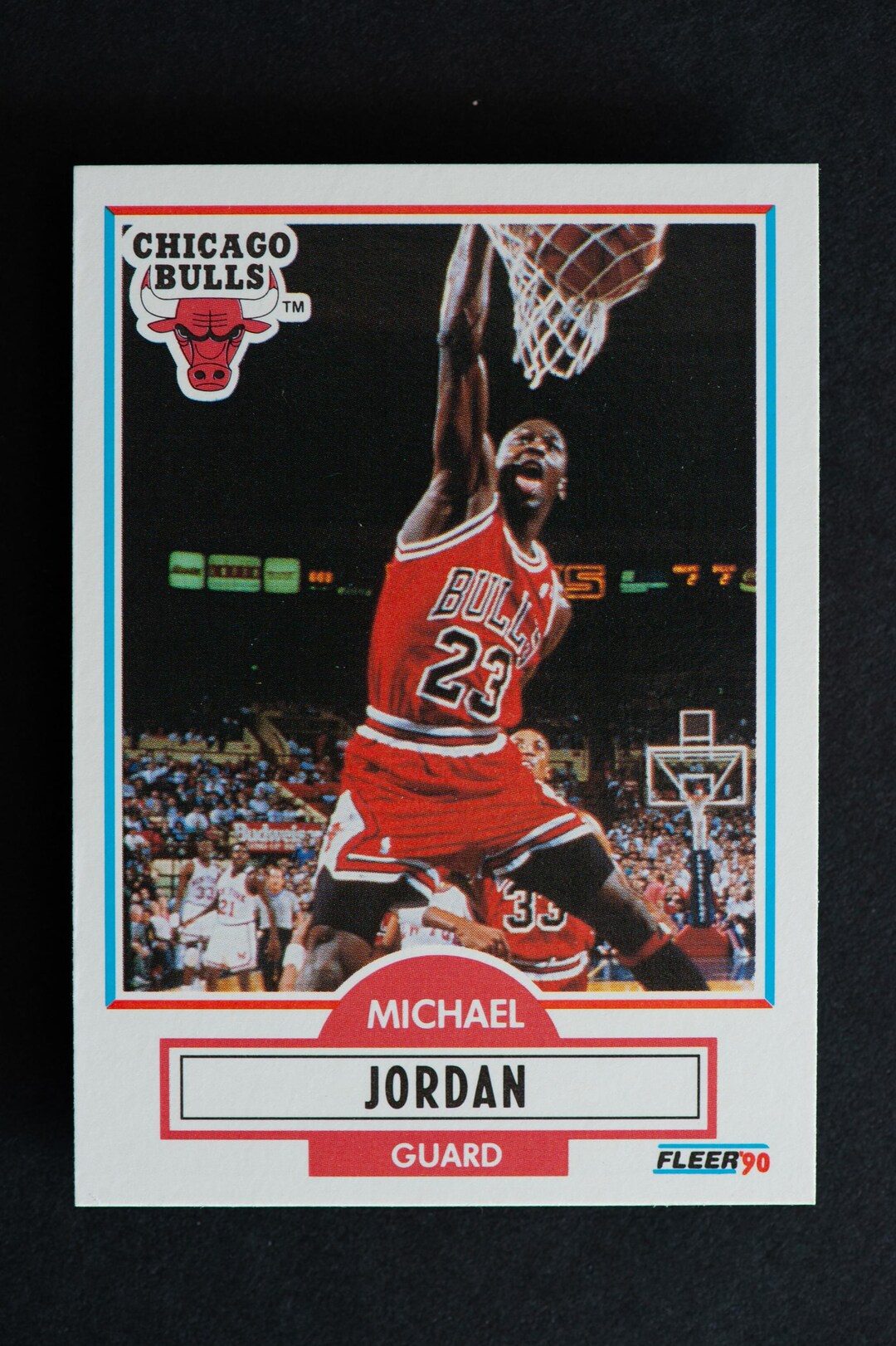Michael Jordan 1990 Fleer 26 - Etsy