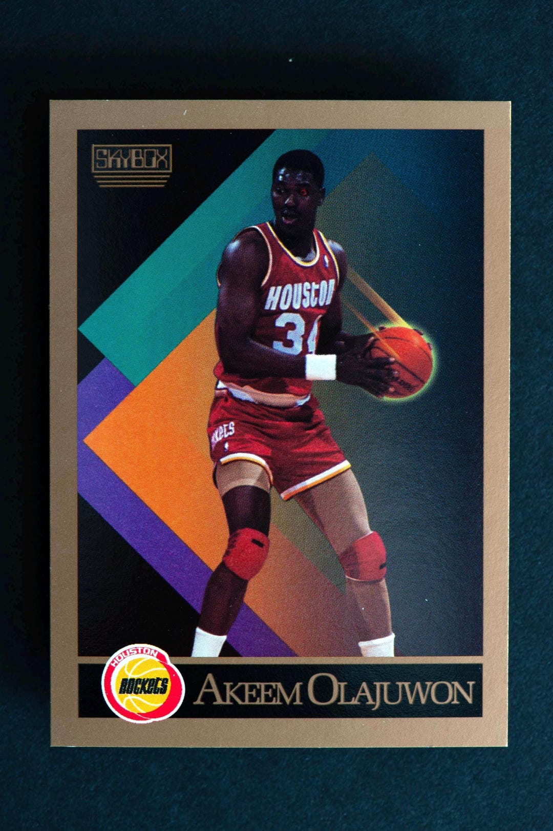 Akeem Olajuwon 1990 Skybox #110 in Mint+ Condition - Etsy