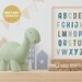Green Blue Alphabet Print, Printable ABC Poster, Education Wall Art ...