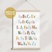 Rainbow Alphabet Print, Printable ABC Poster, Education Wall Art ...