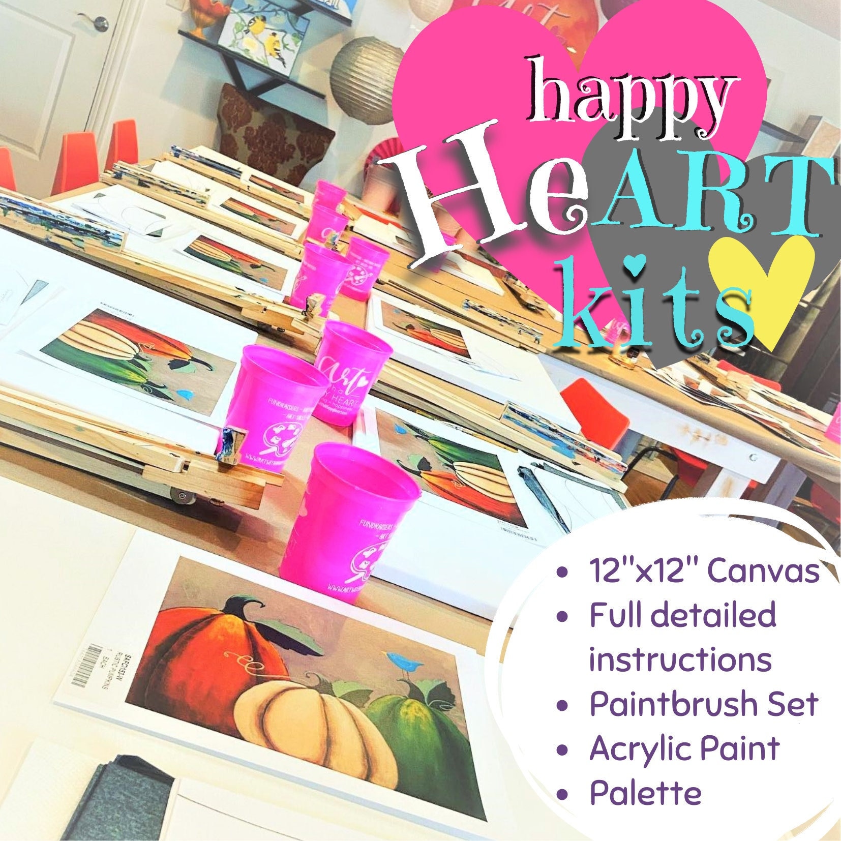 Adult Paint Kits, Step-by-step Paint Kit, Bachelorette Parties, Paint ...