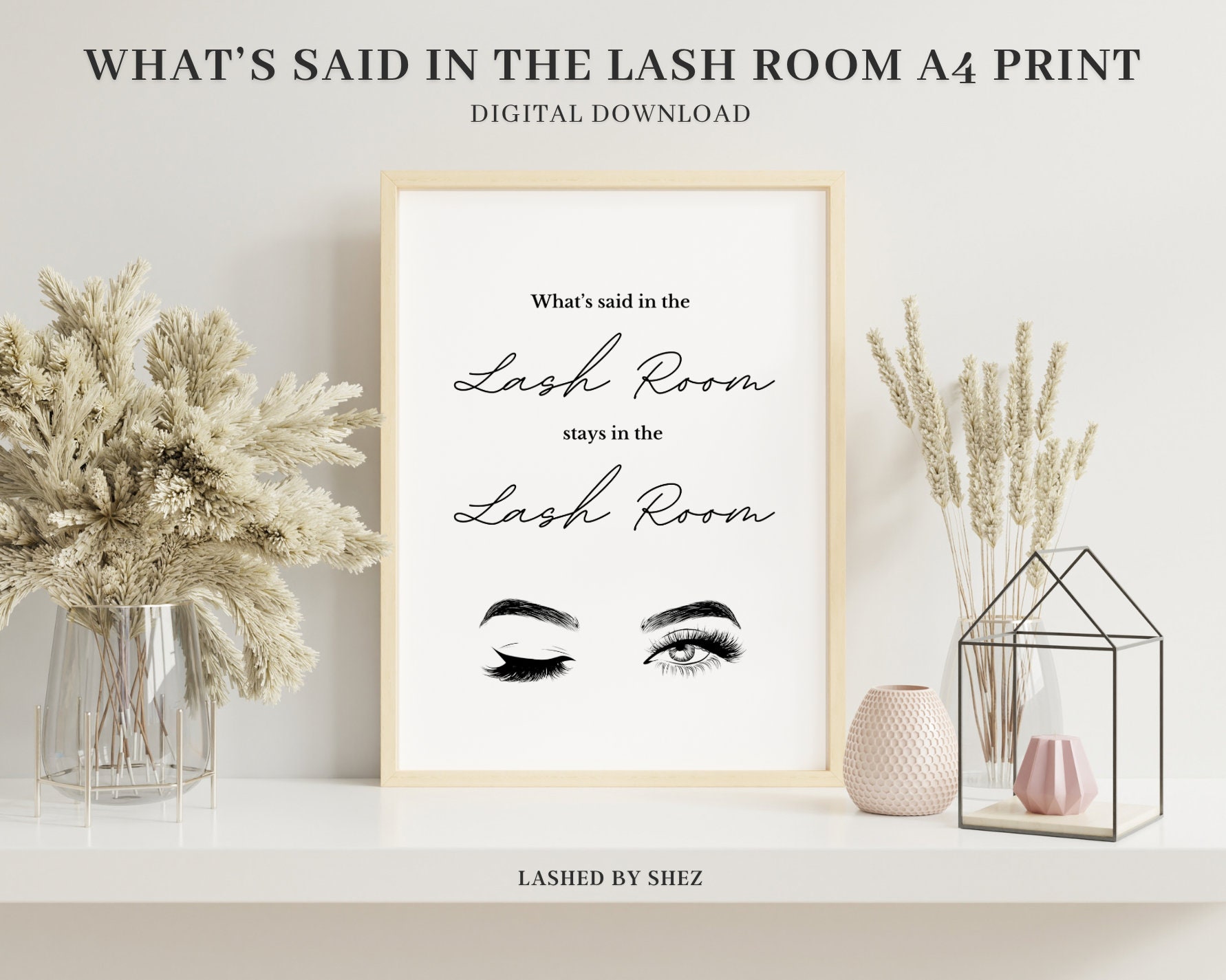 The lash room store