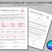 Permanent Make up Client Consent Forms, Client Consultation Forms, Beauty Forms, Digital ...