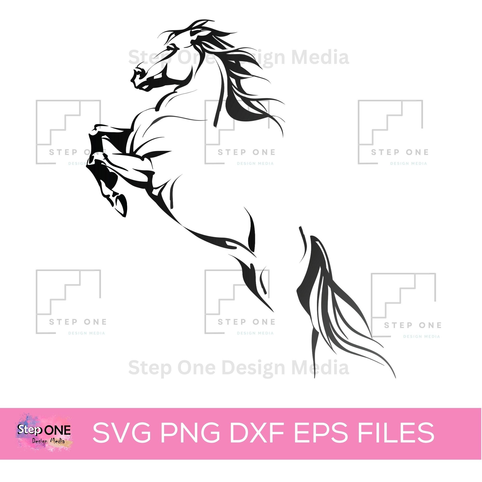 Horse Svg, Horse Png, Horse Monogram Svg, Personalised Equestrian ...