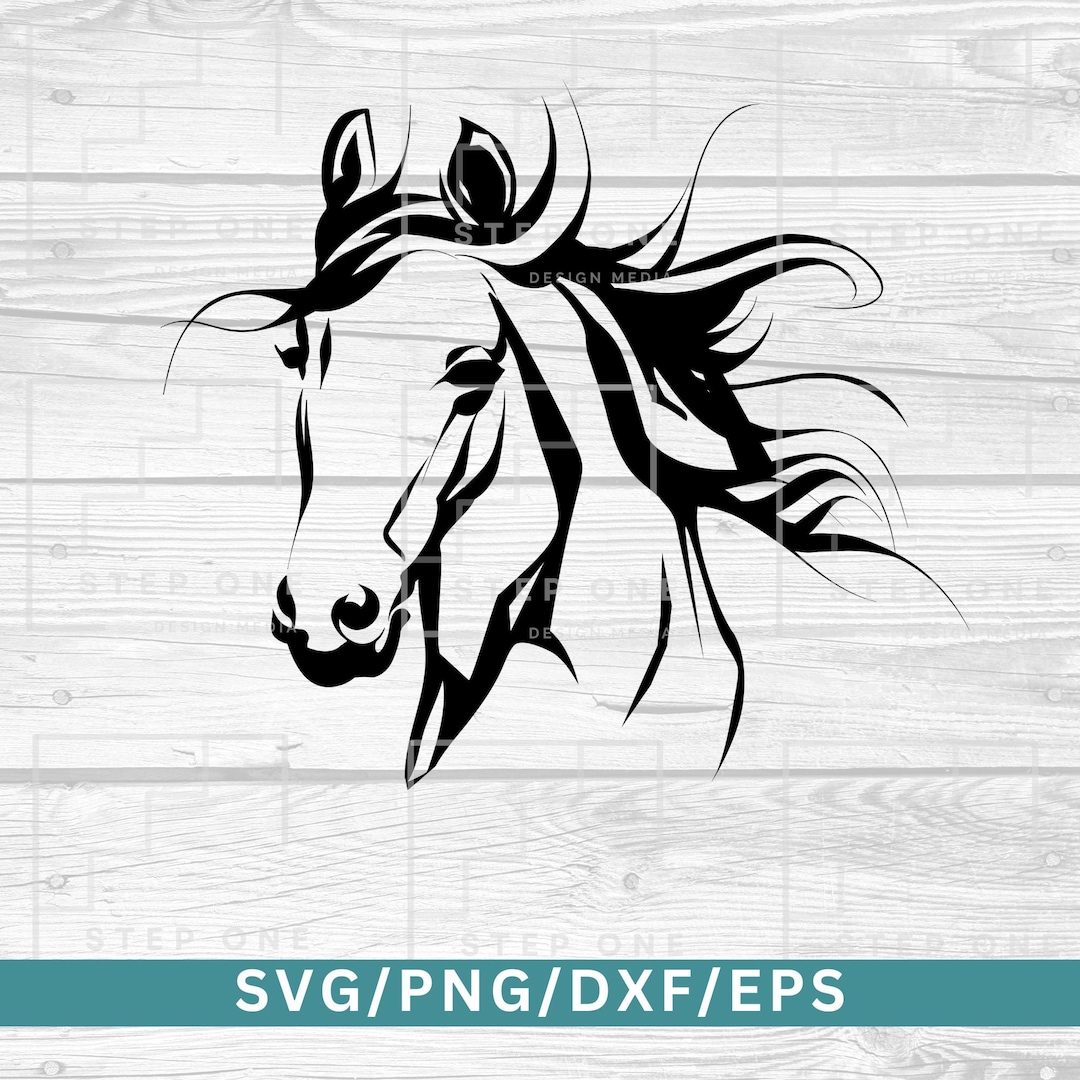 Horse Svg, Horse Sihouette, Equestrian Svg, Horse, Png, Horse Head ...