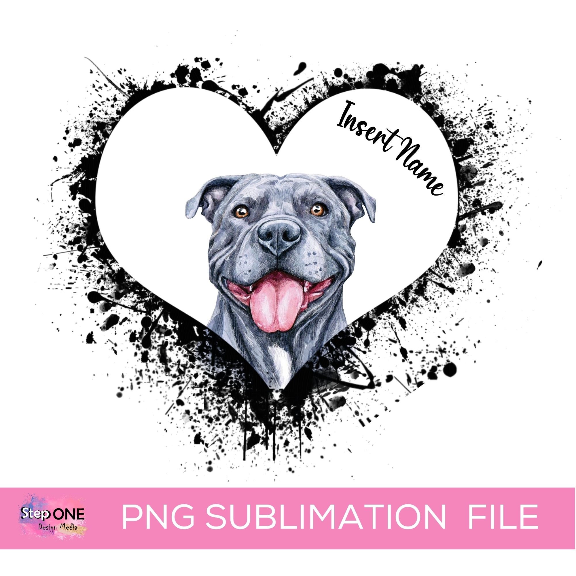 Pit Bull Png, Pit Bull Art, Pit Bull Dog Digital File, Pit Bull Love ...