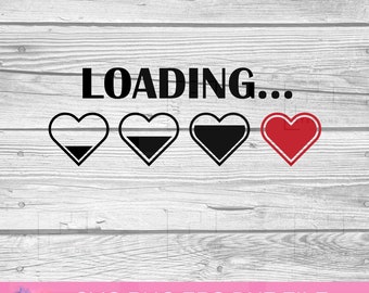Love Loading SVG - Etsy