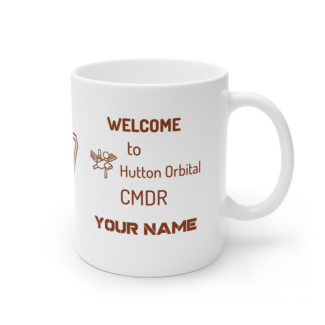 Hutton Orbital Mug: Elite Dangerous Fan Art, Personalized Gamer Gift - Etsy