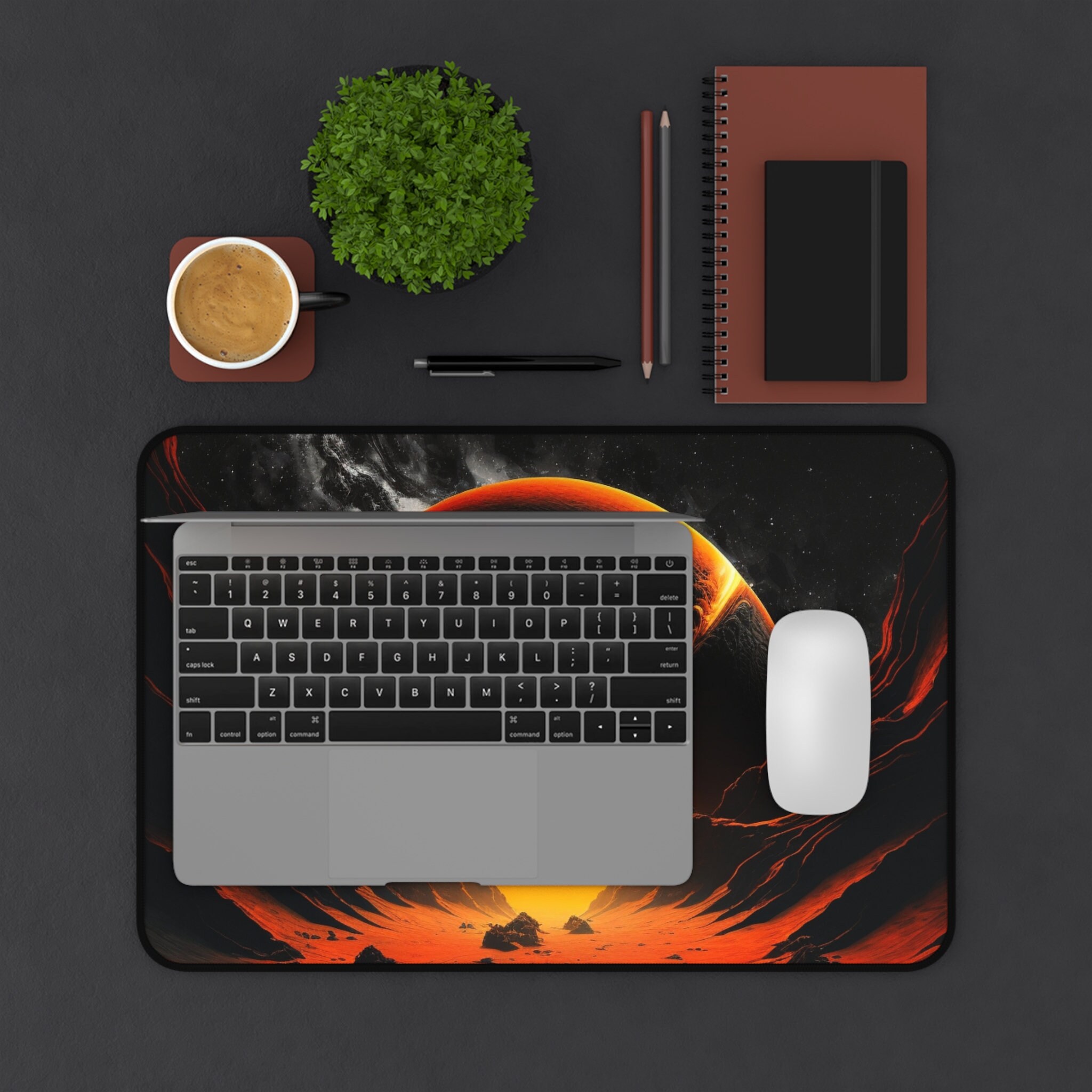 Gaming Space Desk Mat Space Mouse Pad Sci-fi Game Mat - Etsy