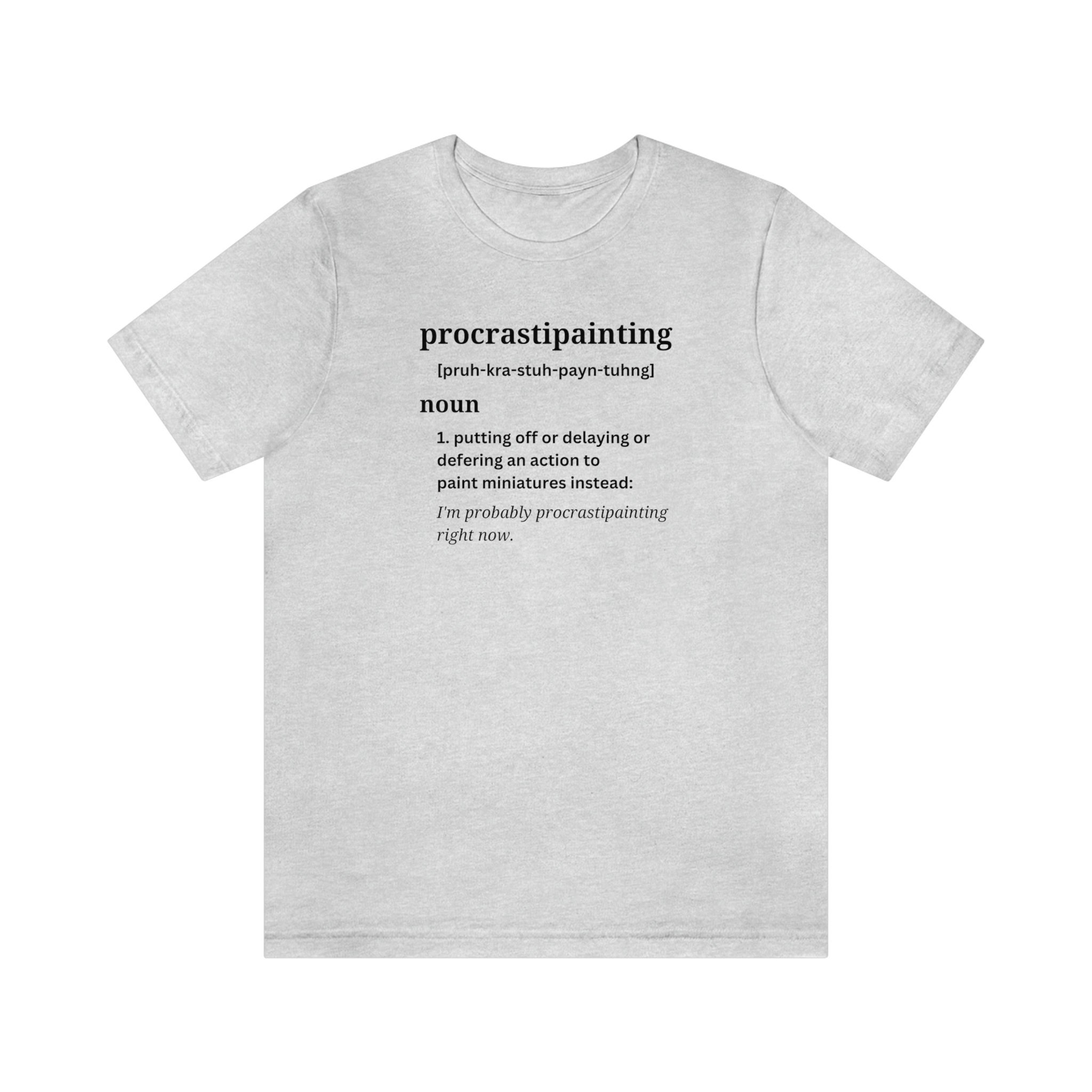 Mens Miniatures Painting Shirt, Funny Painting Shirt, Hobby Graphic Tee ...