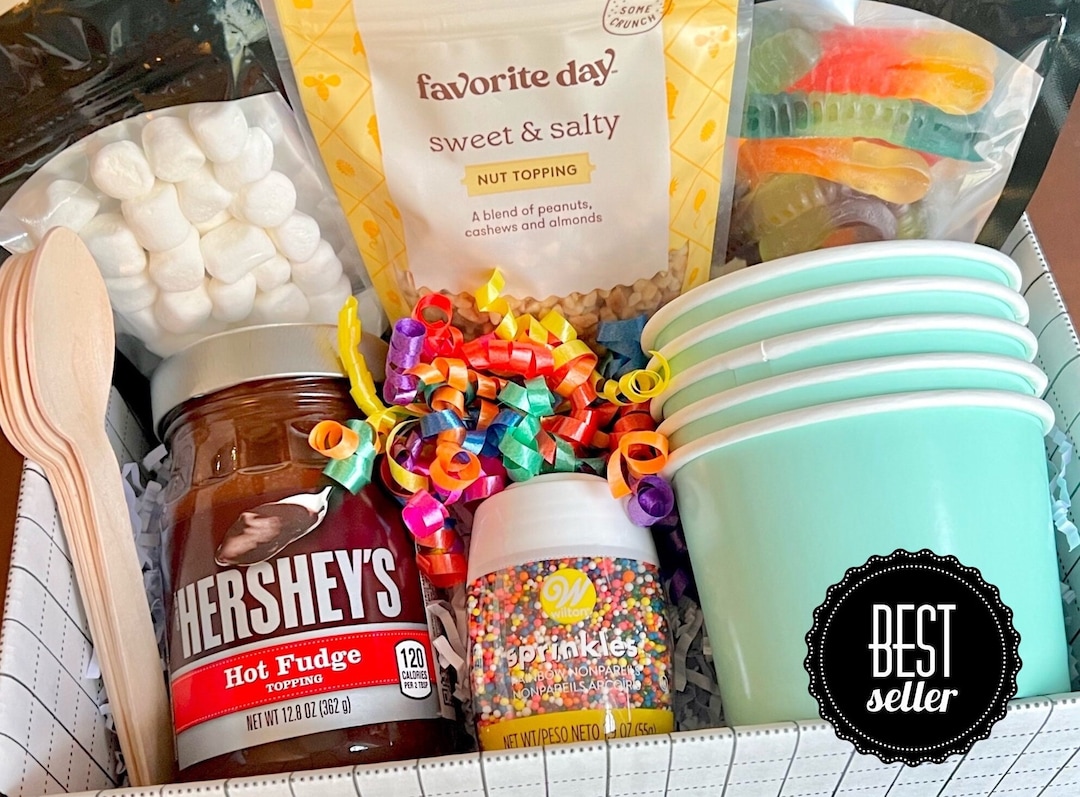 Ice Cream Sundae Gift Box Perfect Valentines Gift Birthday Family Night ...