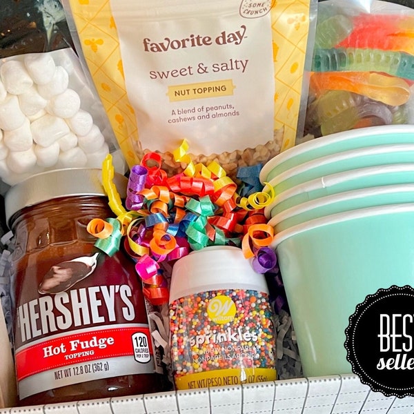 Ice Cream Sundae Kit - Etsy