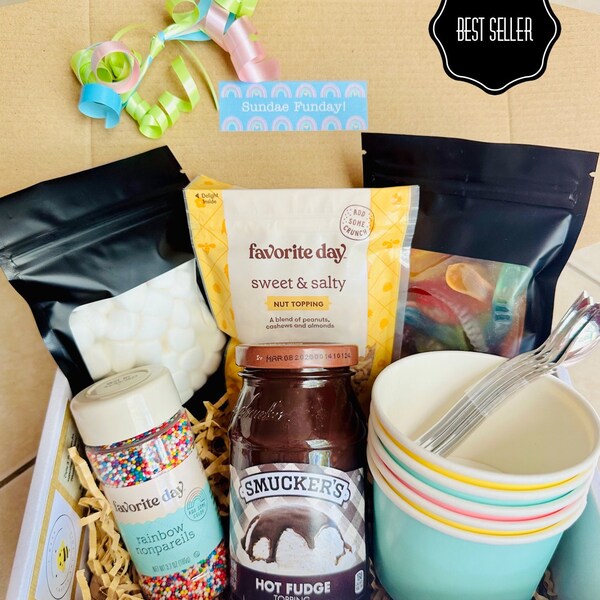 Ice Cream Sundae Kit - Etsy