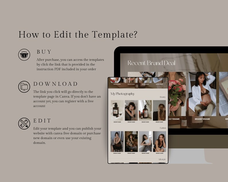 UGC Creator Portfolio Website Template Content Creator Landing Page UGC ...