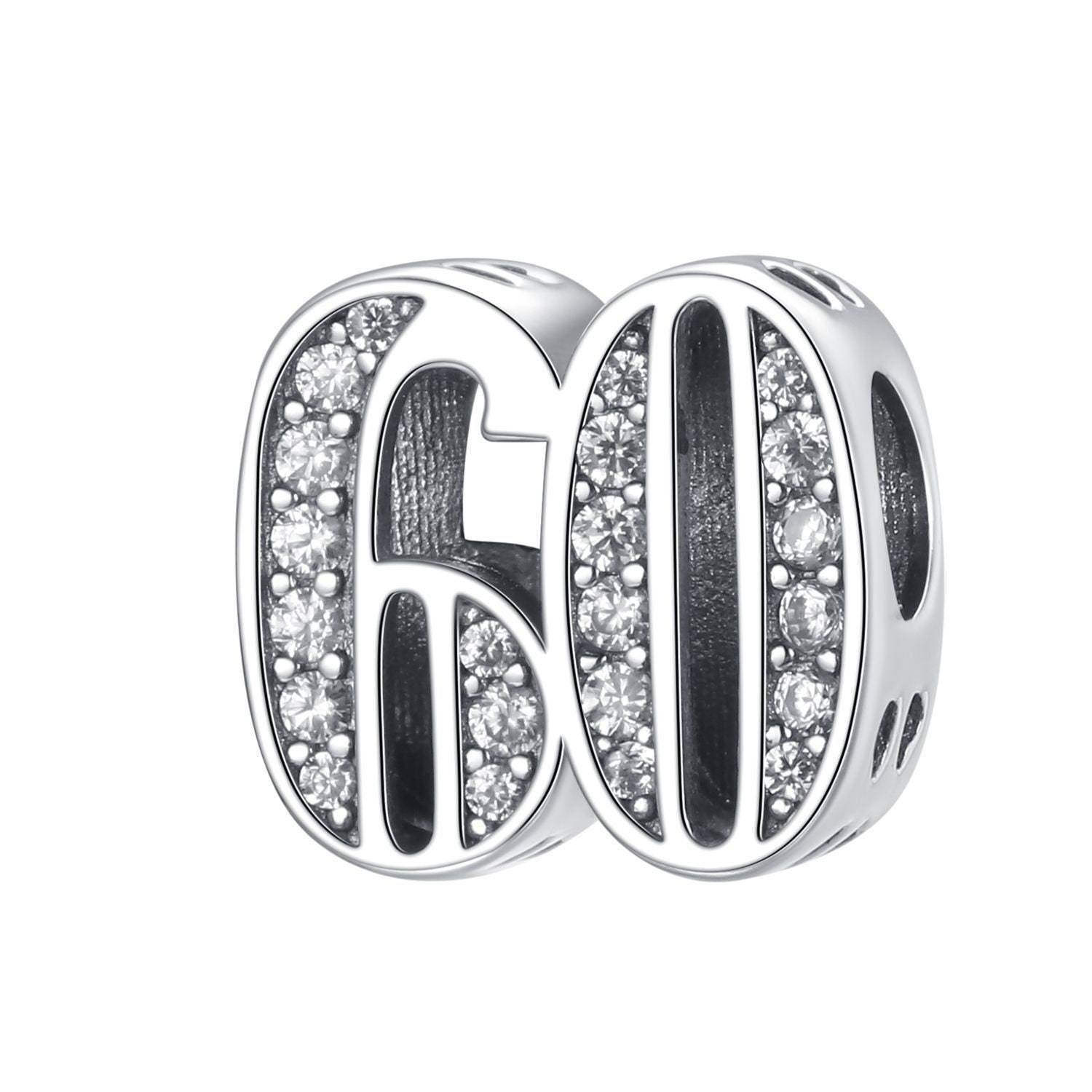 60th Birthday Pandora Charm