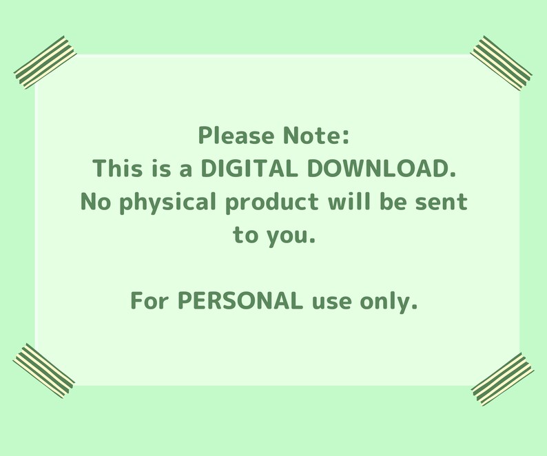 Blank Monthly Calendar | Cute Cat Calendar| Cute Stationery | Instant ...