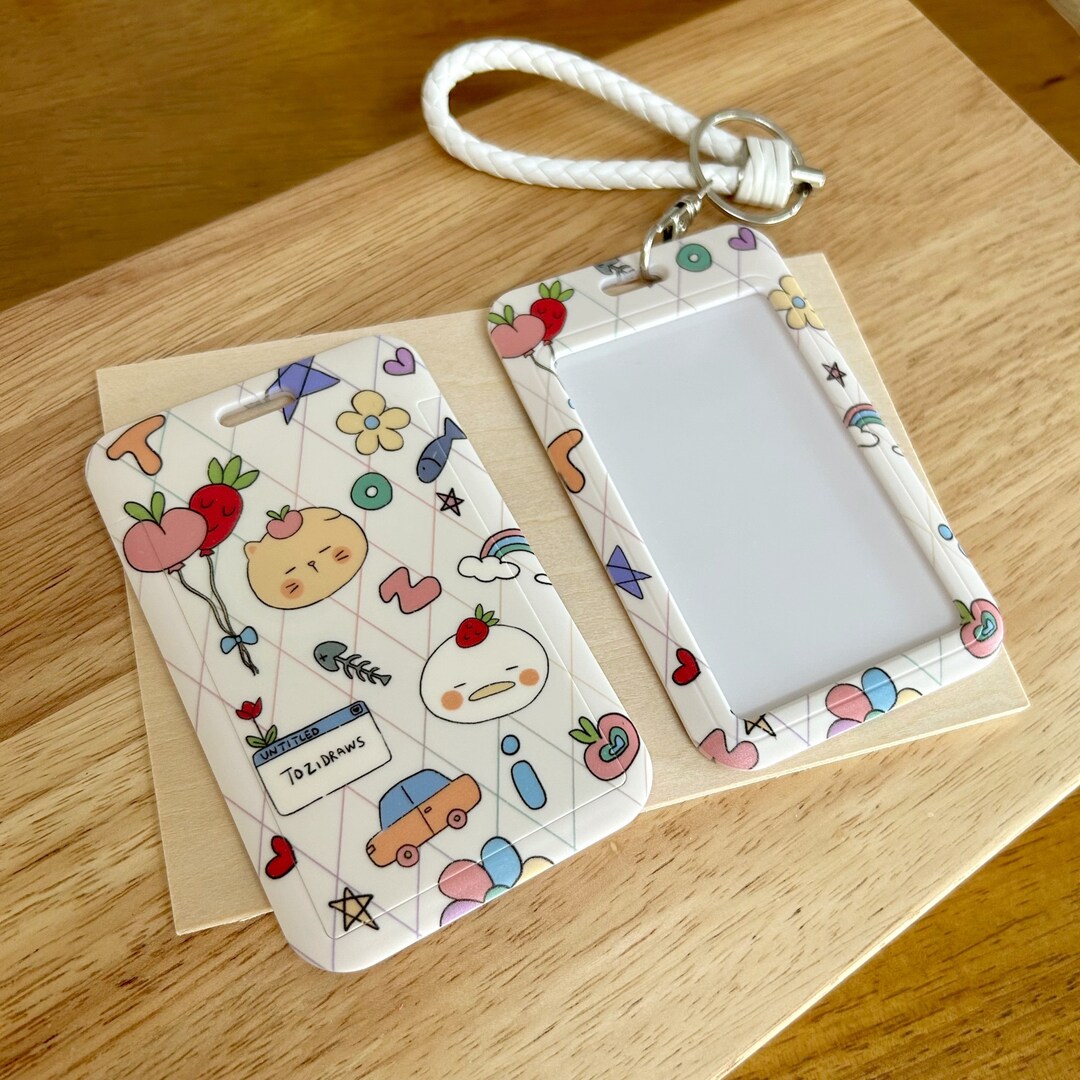 Tozi Cute Transport Card Holder, Transport Pass Case, Badge, Gift - Etsy