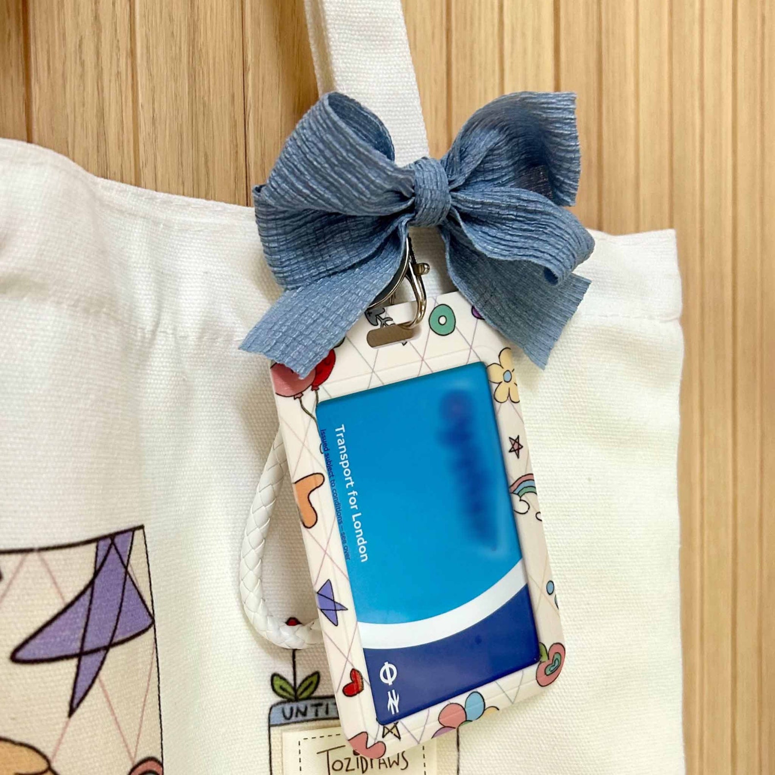 Tozi Cute Transport Card Holder, Transport Pass Case, Badge, Gift - Etsy
