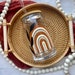 Boho Abstract Glass Can Cup Retro Boho Glass Can Cup Cup With Lid and ...