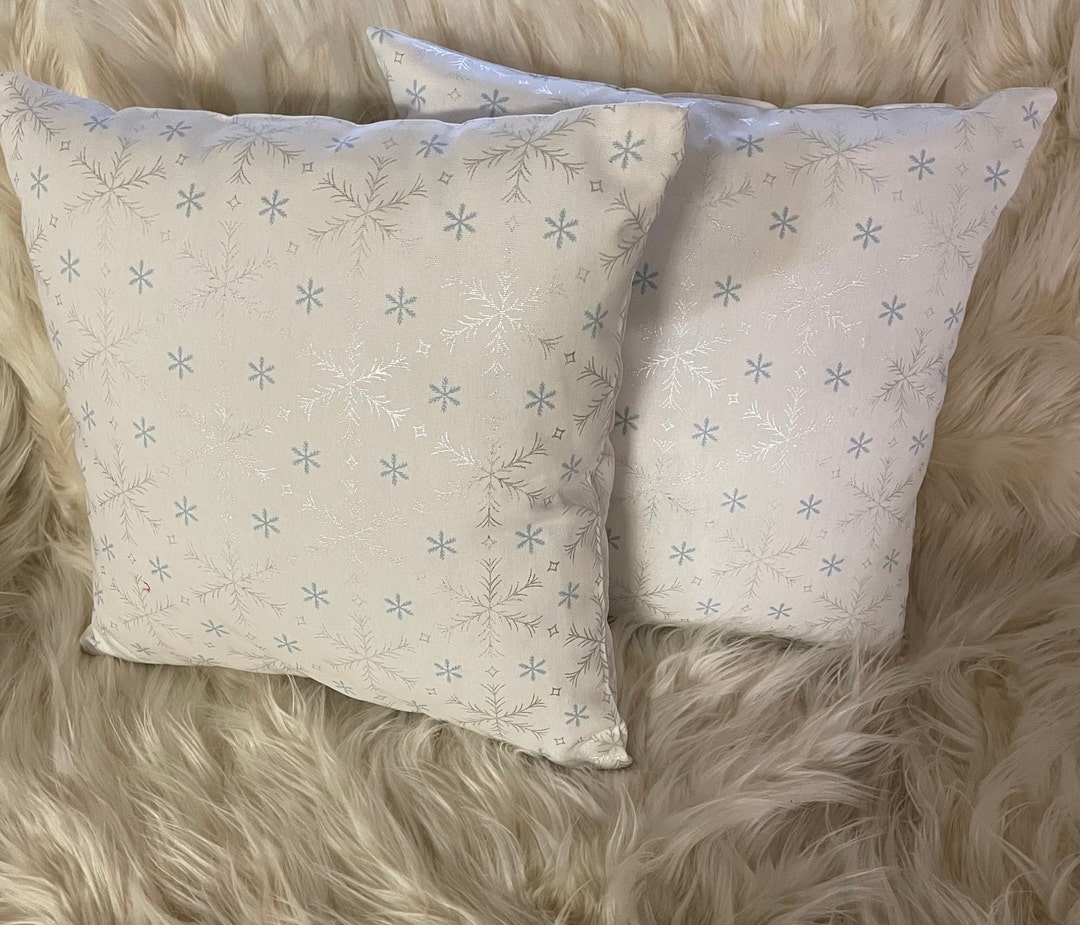 Beautiful 16x16 Diamond Snowflakes Throw Pillows - Etsy