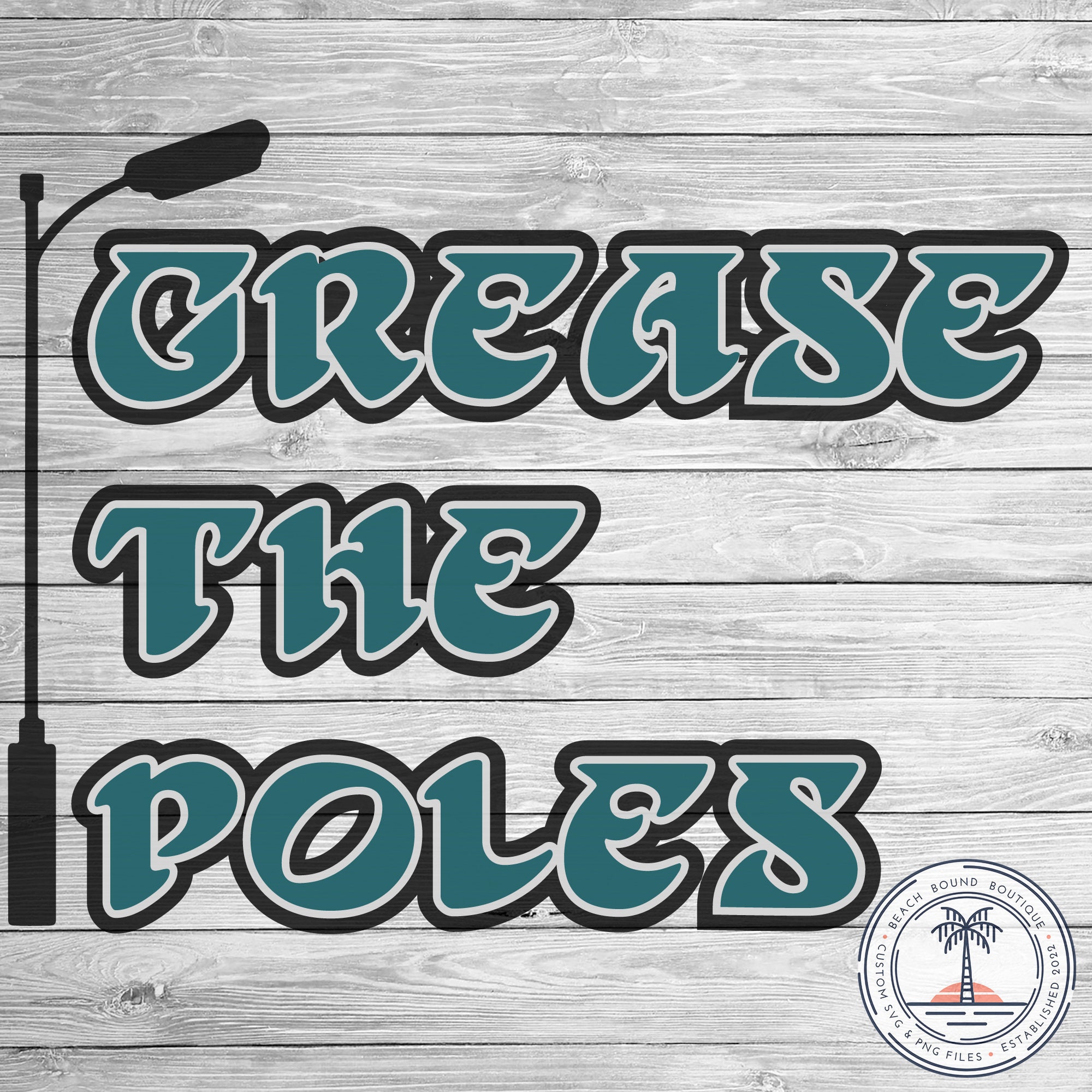 Grease the Poles SVG Eagles SVG We Don't Care Svg Bird Gang Svg Bleed ...