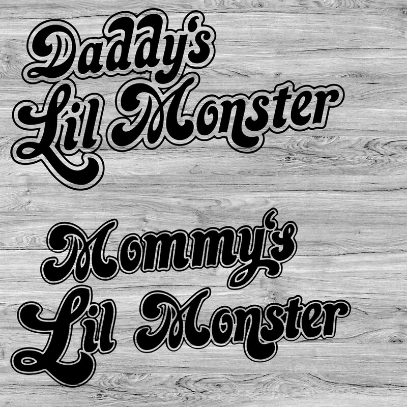 Little Monster Svg - Etsy