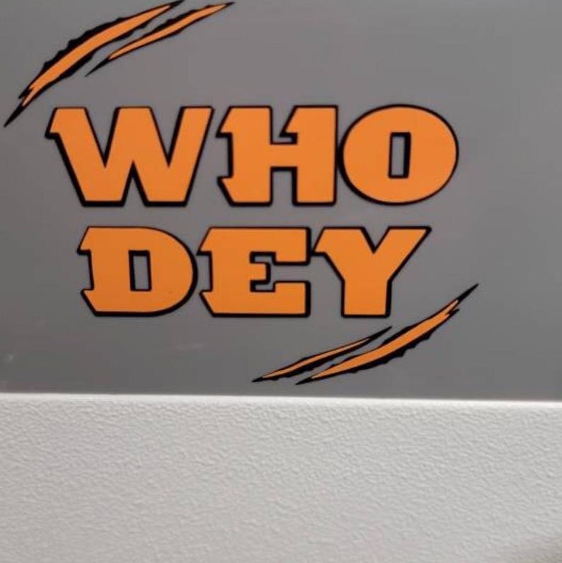 Who Dey SVG | Bengals Svg | Football Svg | Who Dey Nation Svg | Bengal ...