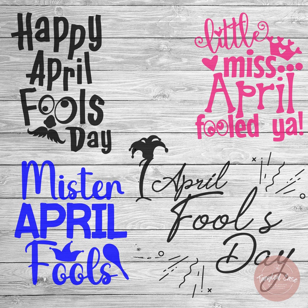 April Fools Day SVG | Little Miss April Fools Svg | Mister April Fools ...