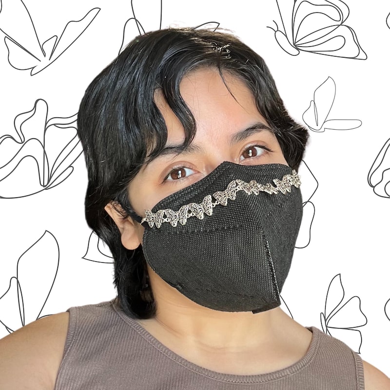 Butterfly Face Mask - Etsy