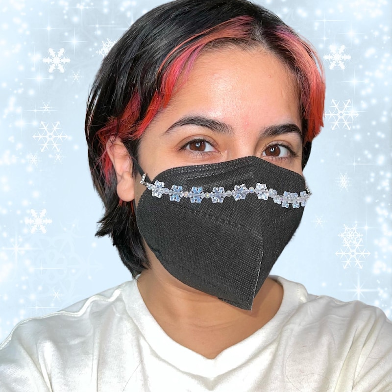 Snowflake Mask - Etsy