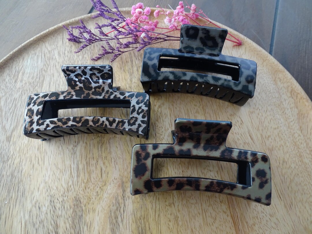 Animal Motif | Animal Print Hair Clip | Animal Motif Hair Clip | Hair ...