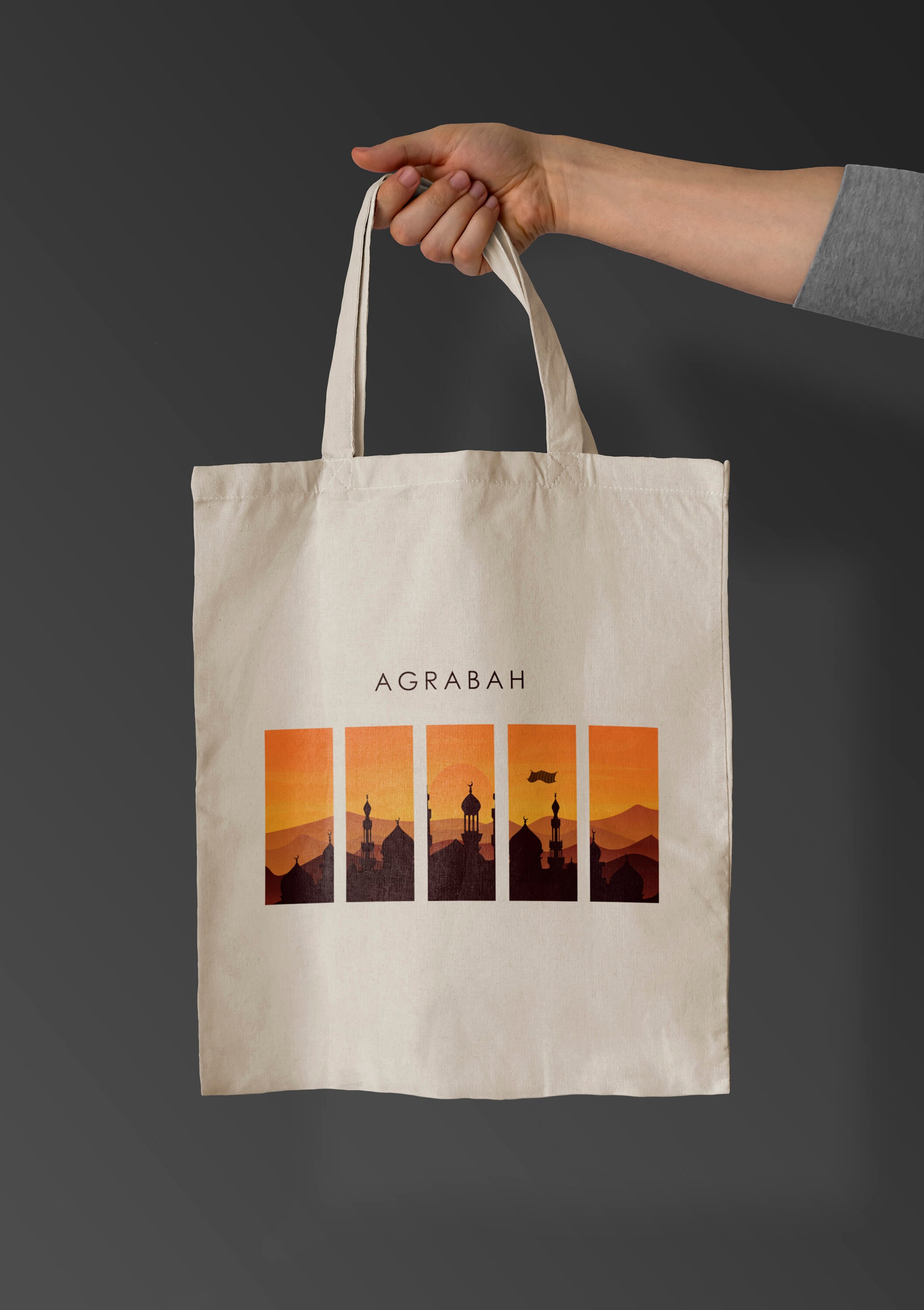 Agrabah Tote Bag /aesthetic Tote Bag/ Artsy Tote Bag/ Art Tote Bag ...