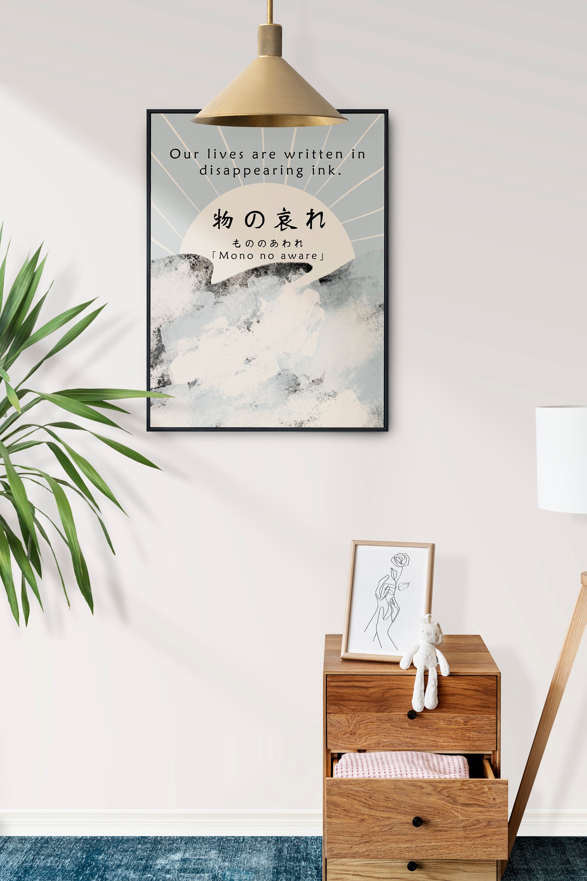 Quote Japan Kanji Printable / Kanji Poster /japanese Canvas Wall Art ...