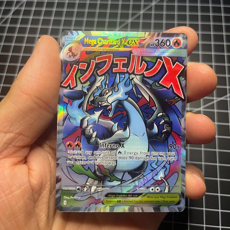 Mega Charizard X - Etsy