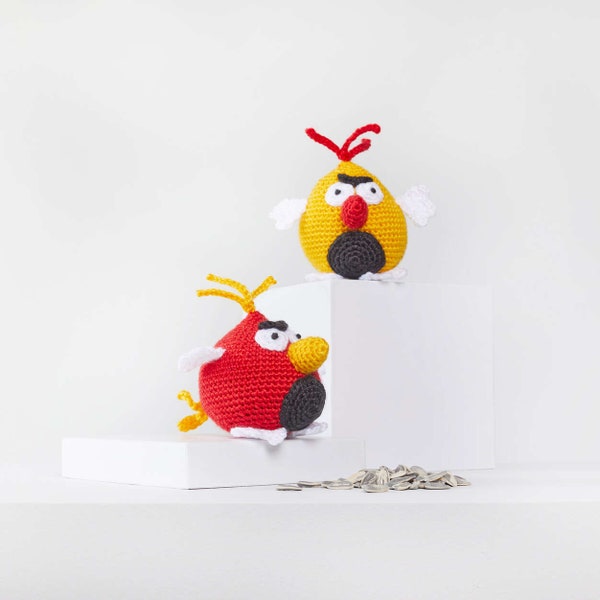 Crochet Angry Birds - Etsy