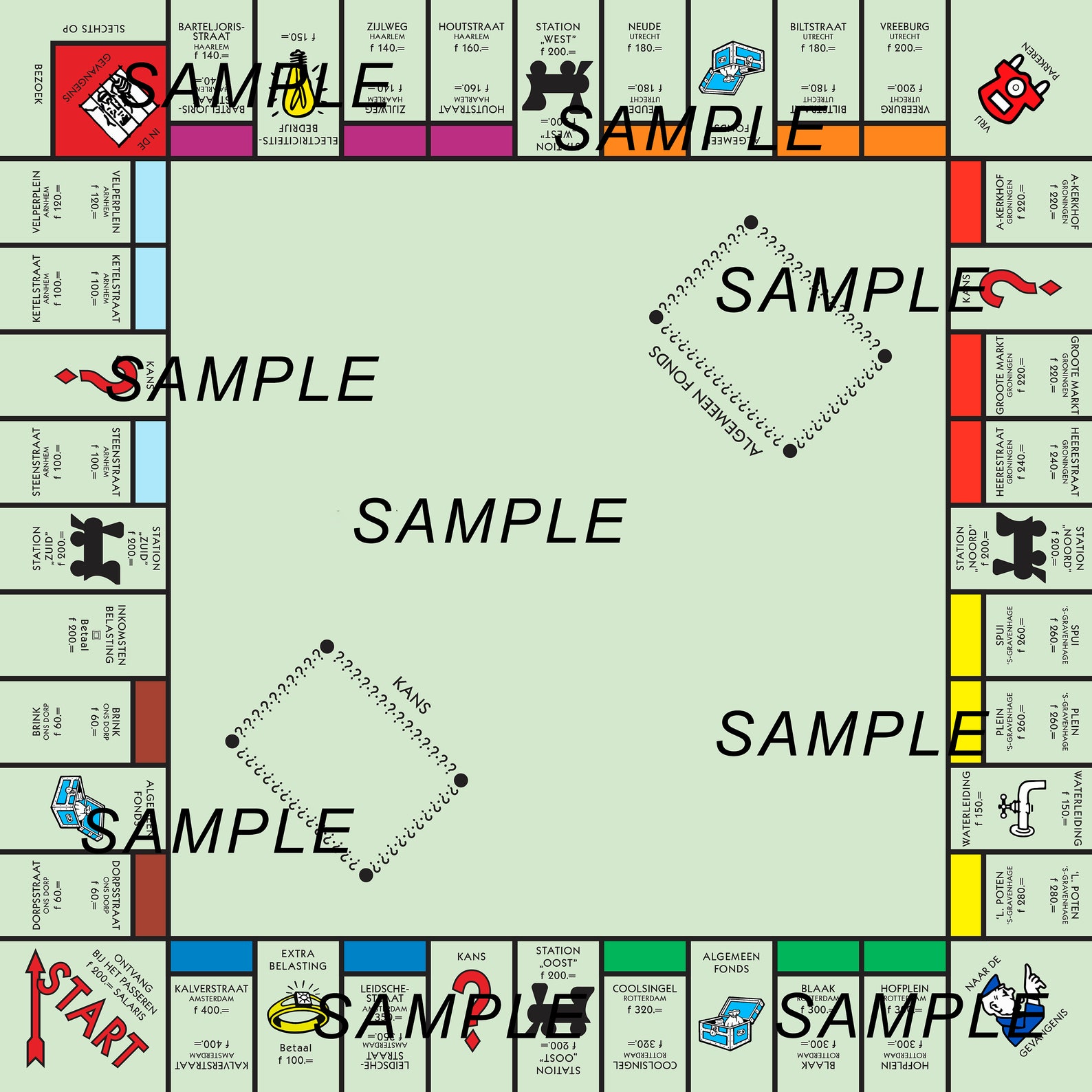 Printable Monopoly Board Game, DIY Project (digital Download) - Etsy