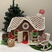 Gingerbread House, Pdf,crochet Pattern - Etsy