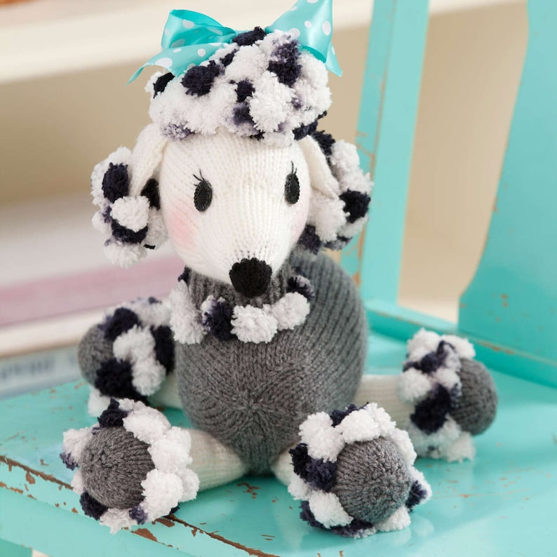 Poodle - Knitting Pattern-knitting-pdf - Etsy