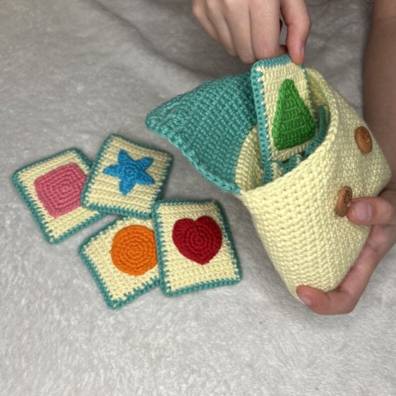 Memory Game, Crochet Pattern, Pattern Pdf 5 Languages - Etsy